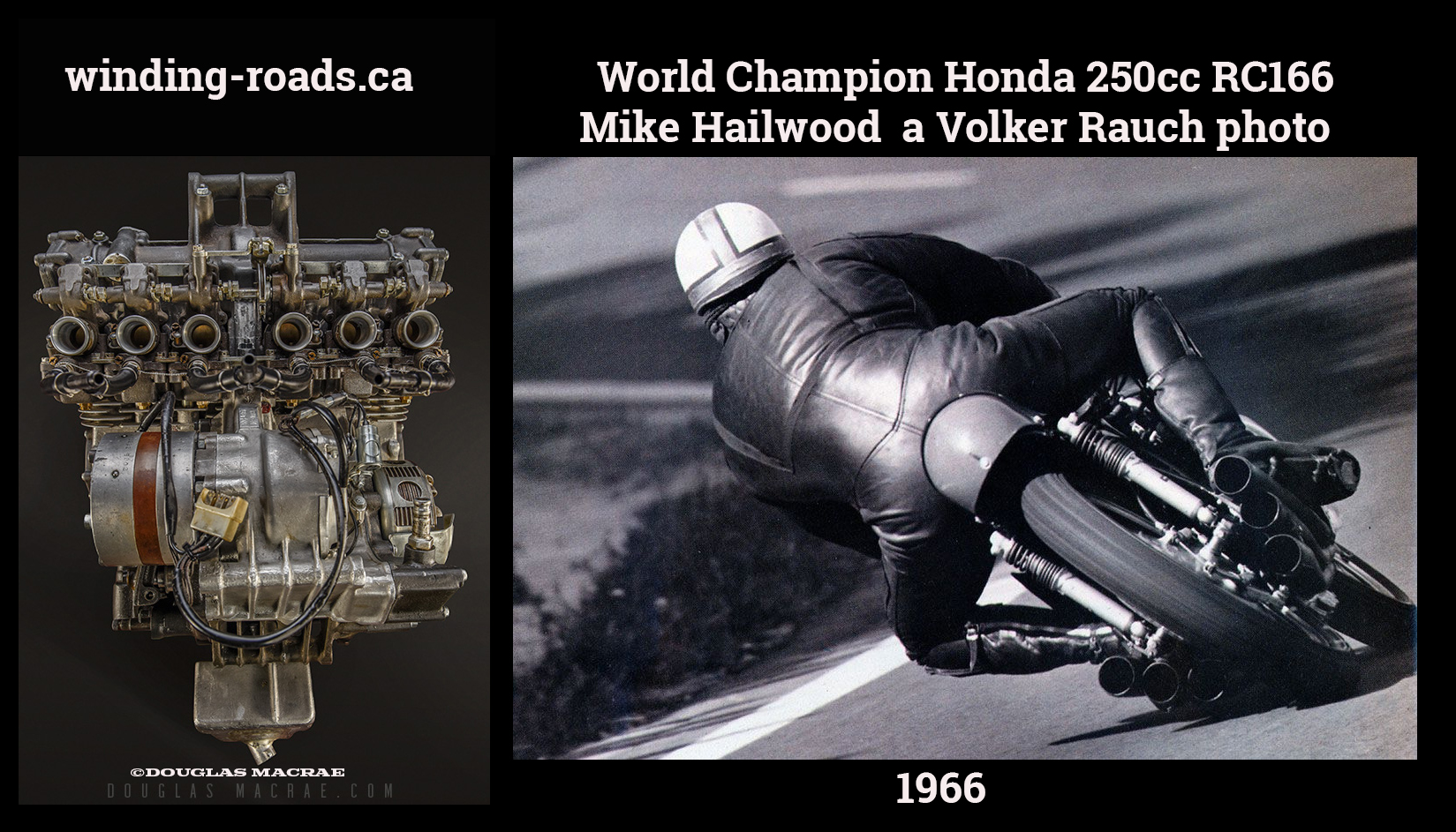 Mike Hailwood's Honda Six Cylinder 250cc RC166 - Winding-Roads